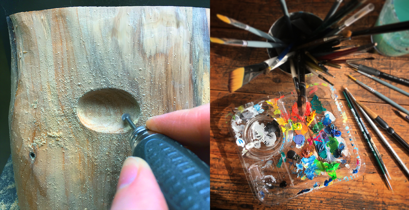 Bespoke #4 “Le monde à l’envers” Jewel-Object , painting process video ...